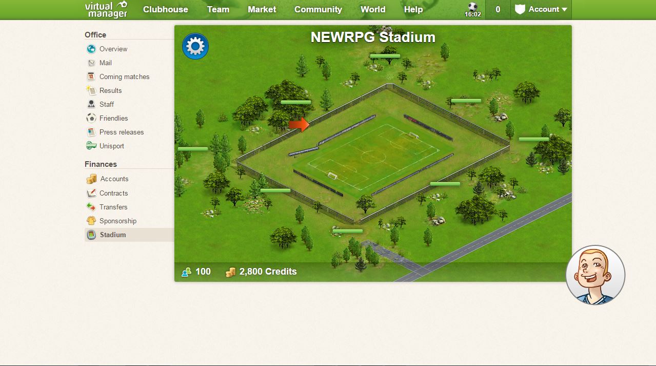 Virtual Manager - soccer RPG