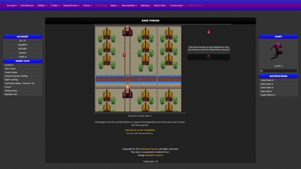 Maxwell Heroes - Online Fighting RPG